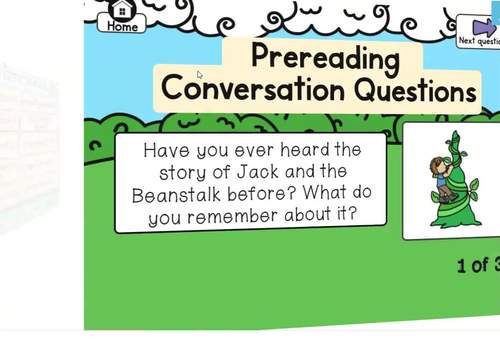 Parallel Story Unit: Jack and the Beanstalk (Boom Cards™) Digital ...