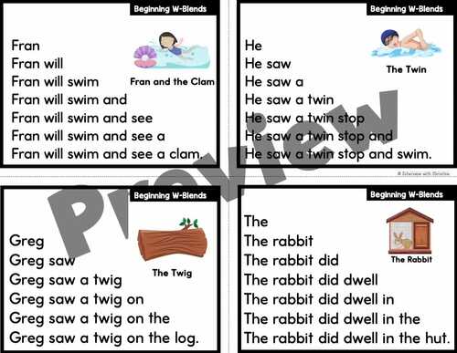 Orton Gillingham Phonics Fluency Pyramids Beginning Blends Worksheets