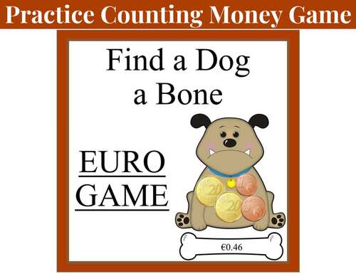 Find a Dog a Bone – Euro Money Game by Great Kids Activities | TPT