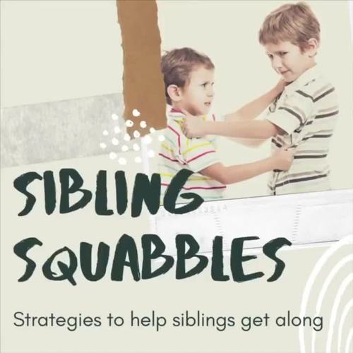 Sibling Fighting, a social story unit by The Greenhouse Educators