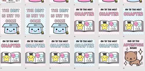 Dollar Deal! Graduation/ End of Year Themed Posters by Magical Kinders