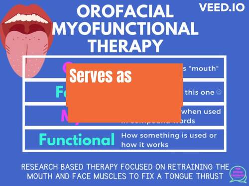 TONGUE THRUST Information for Speech Therapy & Orofacial Myofunctional ...