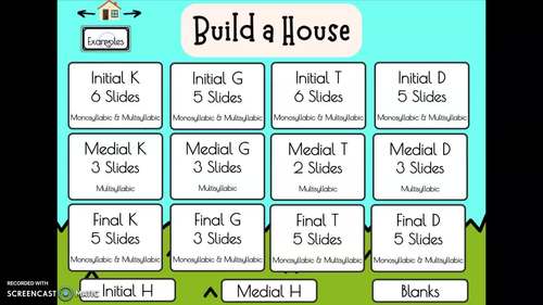 Build a House BOOM Cards™ K, G, T, D, H Sounds - Digital Articulation ...