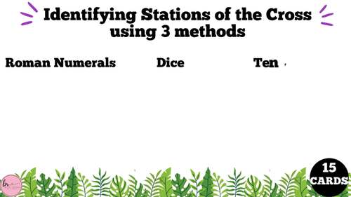 Stations of the Cross Math Activity Write the Room- Lent, Holy Week ...