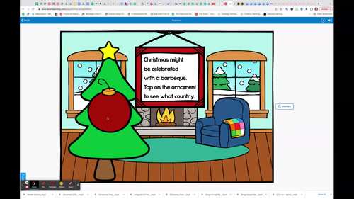 Christmas Around the World Facts BOOM™ Cards by Little Library of Learning