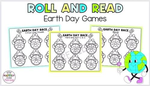 Earth Day Activities | Roll and Read Fluency Practice Games | TPT