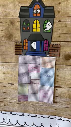 Halloween Area & Perimeter Math Activity | 3D Haunted House or Bulletin ...