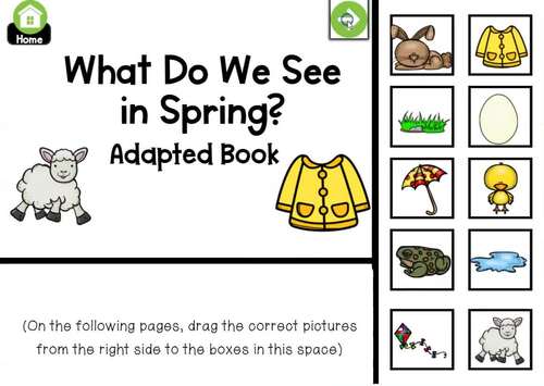 Spring Vocabulary Bundle | Speech Therapy and ESL |Digital No prep | BOOM™