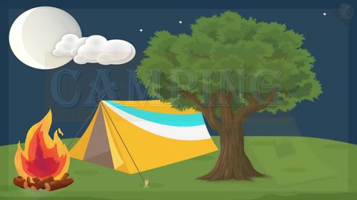 Camping + Quantifiers of Food . ESL/ESOL PowerPoint Lesson for A2 Level ...
