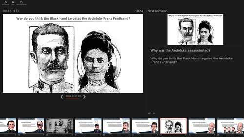 The Assassination of Franz Ferdinand - PowerPoint Lesson with Speaker Notes
