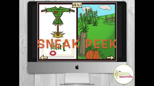 NO PRINT Scare the Crows Articulation - SH Edition for Distance Learning