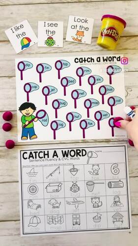 Sentence Fluency - Sight Word Fluency - CVC Words Fluency | TPT