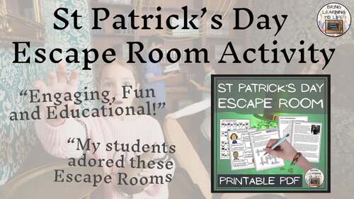 St Patricks Day Escape Room | Social Studies & Holiday Activity | TPT