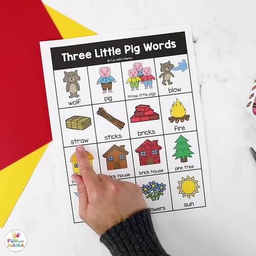 Three Little Pigs Sequencing Fairy Tale Unit Craft, 3 Little Pigs ...