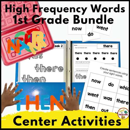 Benchmark Advance High Frequency Words Activities Bundle | 1st Grade