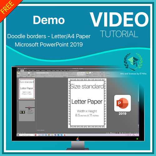 Demonstration: Apply Doodle Borders by Arts and Sciences by El Niño