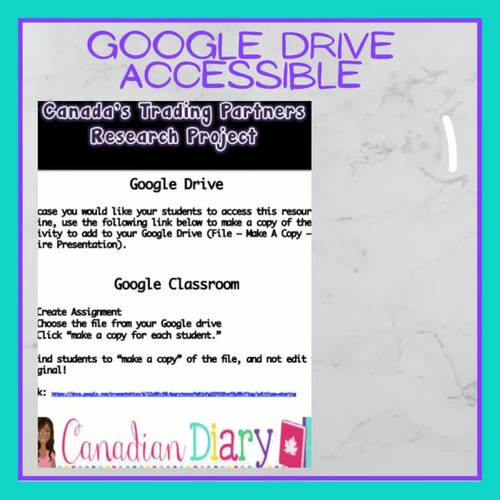 Grade 6 Social Studies (Ontario) - Canada's Trading Partners Inquiry ...