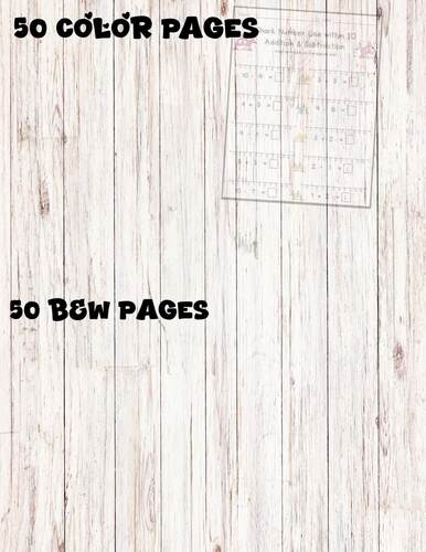 Shark Number Line Mixed Add & Subtract BUNDLE Within 10 & 20 Worksheets ...