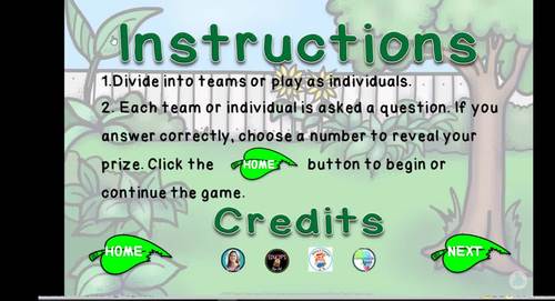 Bring Your Own Questions Snails PowerPoint Review Game Ten Board Bundle