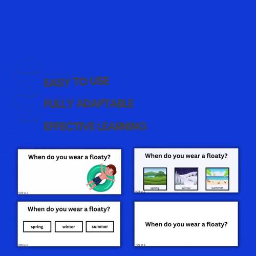 When Questions - 240 Task Cards & answers & tracking - ABLLS H29 ...