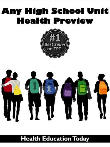 Stress Lessons: Depression, Stress, Suicide: 3-Week High School Health ...