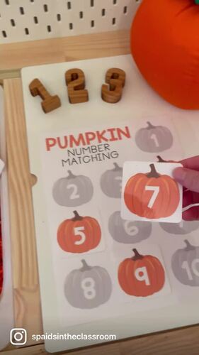 Halloween Fall Arts & Crafts Kids Preschool PreK Halloween Pumpkin ...