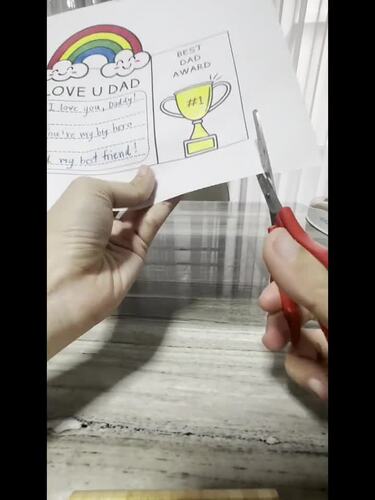 Father's Day Card Craft for Little Hands – Simple & Sweet Card Project