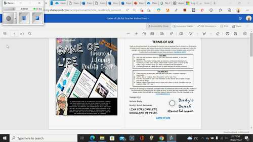 Game of Life: Math & Financial Literacy Reality Check Simulation ...