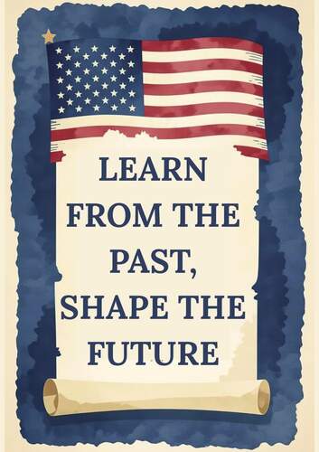 US History Inspirational Quote Posters - Printable Classroom Decor Set