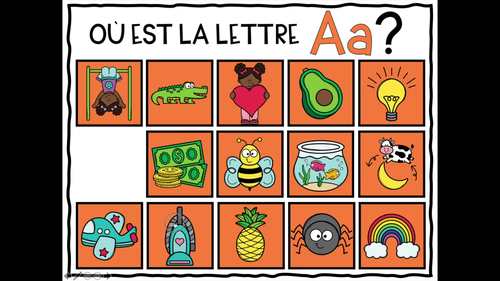 French Digital Alphabet Games BUNDLE | Où sont les lettres? | TPT