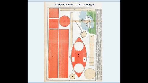 Printable pdf of 8 vintage paper or card craft model boats and ships.