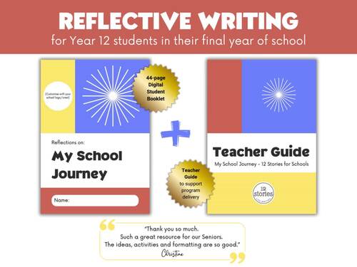 My School Journey - Year 12 reflective writing by White Space Words