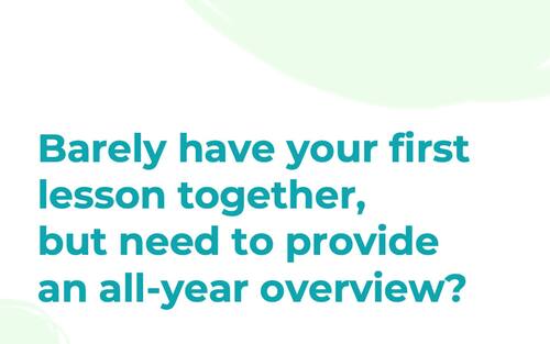 Middle School Science Syllabus Template by The MINTful Classroom