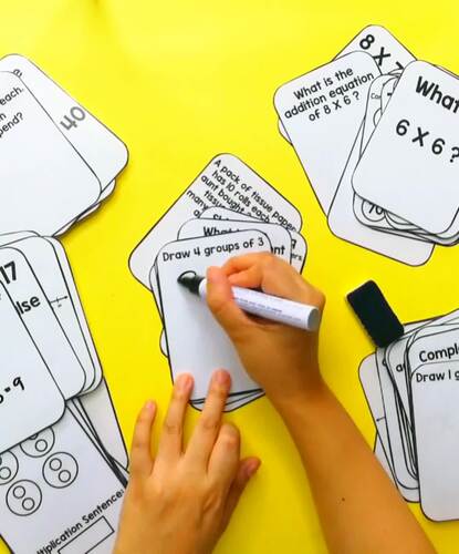 Multiplication Task Cards - Multiplication Facts 1 to 12 by The Joy in ...