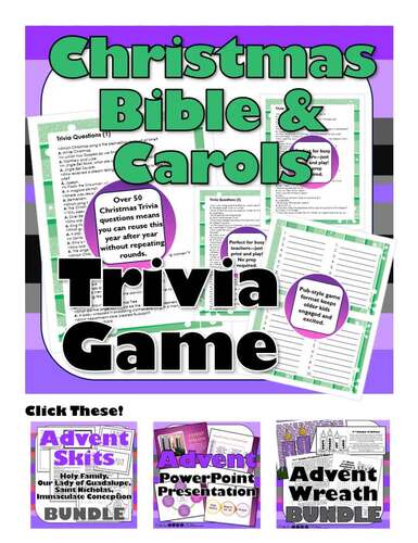 Christmas Trivia Game | Carols, Bible, & Nativity Questions & Answers ...