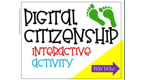 DIGITAL CITIZENSHIP: INTERACTIVE GAME & Digital Activity // Netiquette