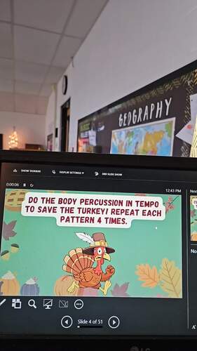 Tempo Game "Tempo Turkey" Elementary Music Game Activity by The Music ...