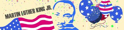 MLK Animated Virtual BANNERS | VIRTUAL BANNERS | GOOGLE CLASSROOM