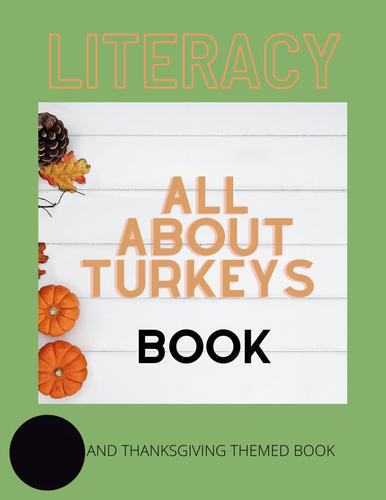 All About Turkeys Book by Preschool Tikes | TPT