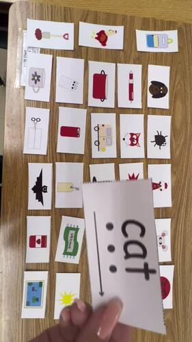 CVC match game by A RAY of resources | TPT