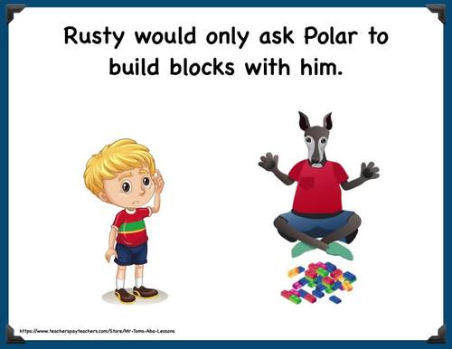 Rusty's Friend Doesn't Want To Play - Social Skills Behavior Story ...