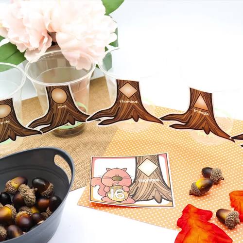 Counting Acorns Math Counting Activity | Fall Counting Activity by ...