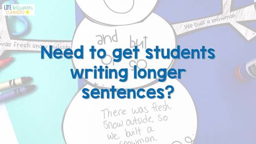 Compound Sentences & Sentence Structure Activities for Winter Sentence ...