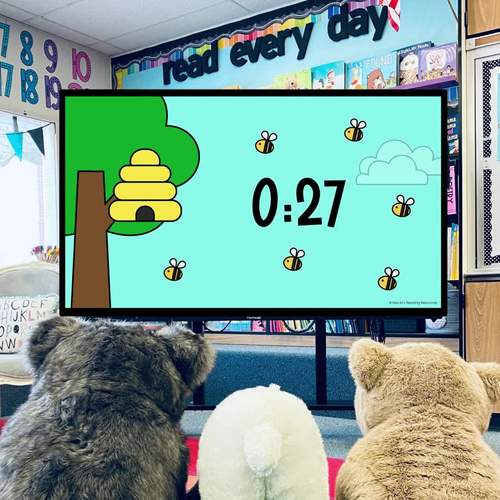 Classroom Management Visual Timers MAY by Miss M's Reading Resources