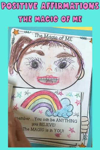 Positive Affirmations | Positive Self Talk Booklet to Build Self ...