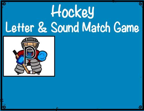 Kindergarten Hockey Themed Literacy & Math Centers & Activities | TPT