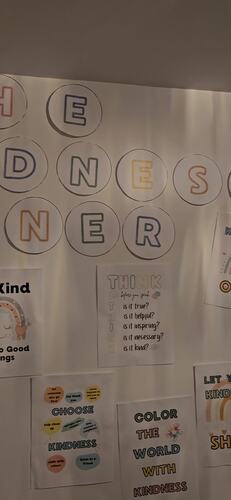 Insanely Cute Kindness Poster For Kindness Bulletin Board & Kindness Corner