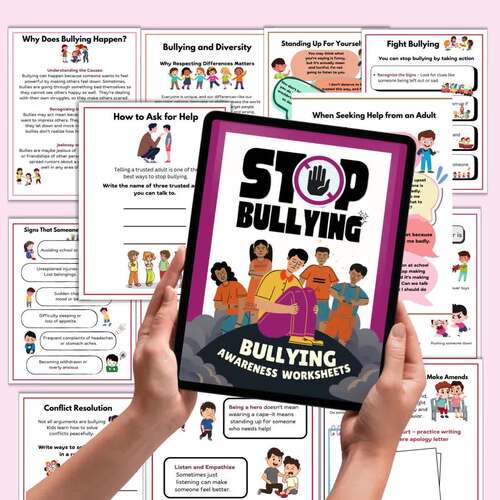 Classroom Management, Stand Up To Bullies, Workbook Kids Therapy ...