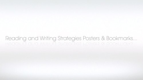Reading Strategies Posters / Writing Strategies Posters and Bookmarks