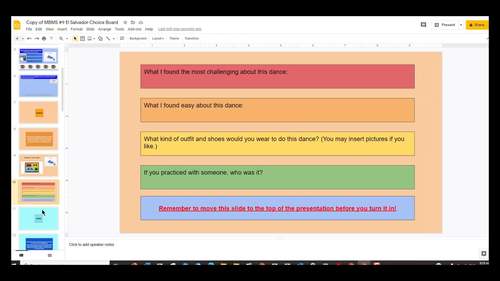 Asynchronous Choice Board #9 - High-Interest El Salvadorian Culture ...